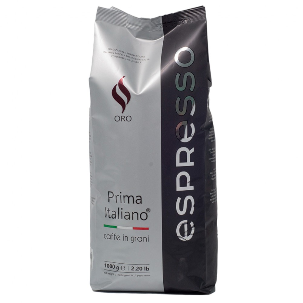 Кава зернова Espresso Prima Italiano Oro 1 кг | Зернова кава від PAPA ...